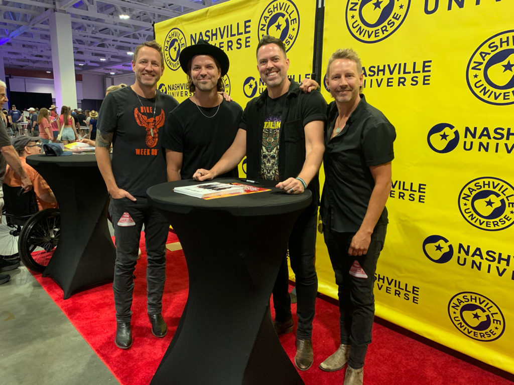 Century Drive Wrapped Their Debut at CMA Fest Promoting Their Single ...